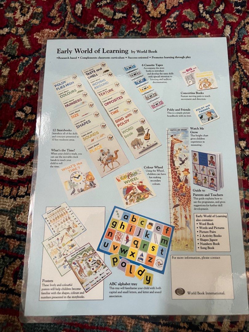 Early world of learning, Hobbies & Toys, Books & Magazines, Children's ...