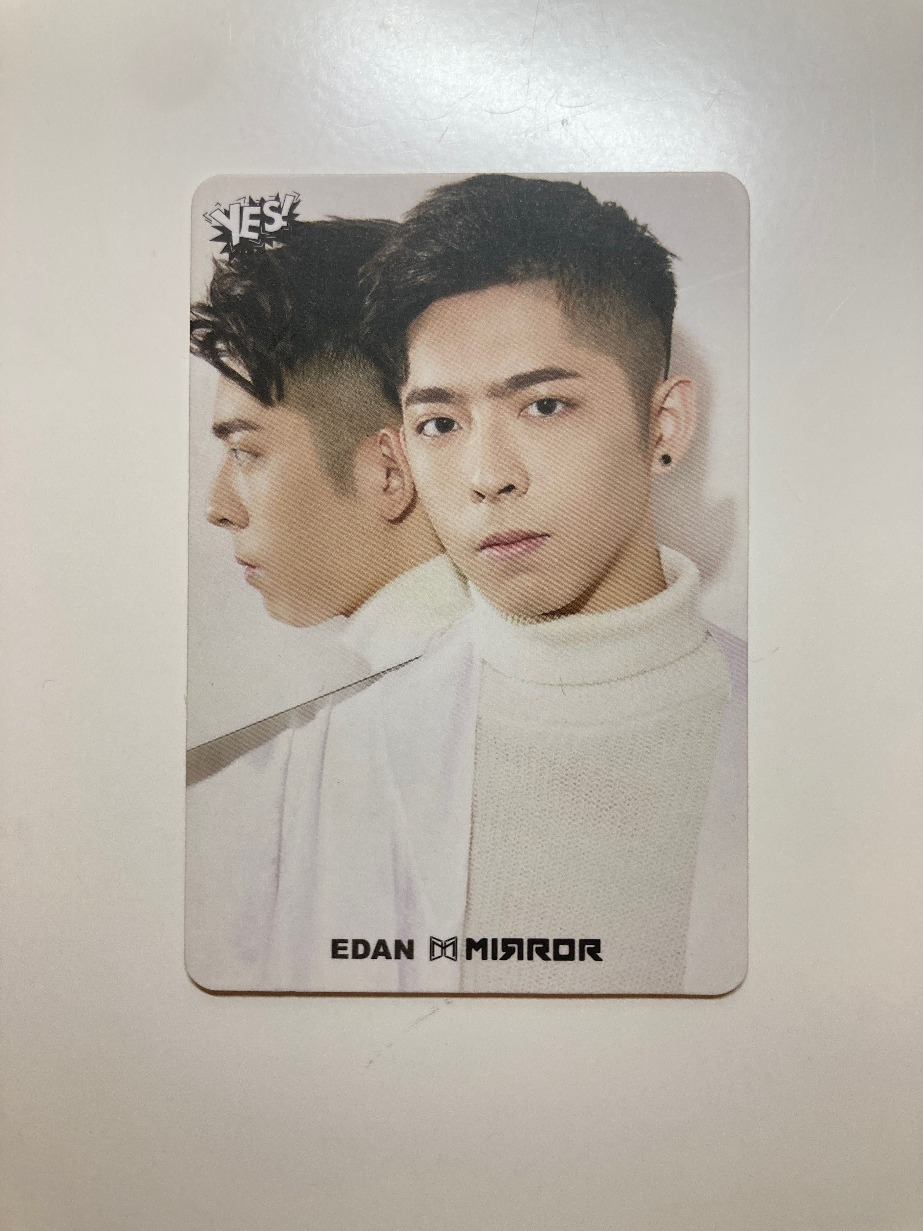Edan Mirror 第52期 絕版 yes card yescard, 興趣及遊戲, 收藏品及紀念品, 明星周邊 - Carousell
