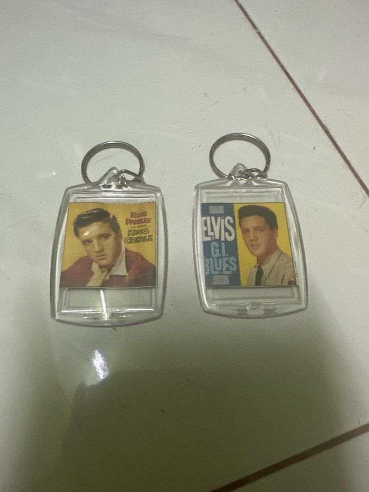 Elvis Keychains, Hobbies & Toys, Collectibles & Memorabilia, Vintage ...