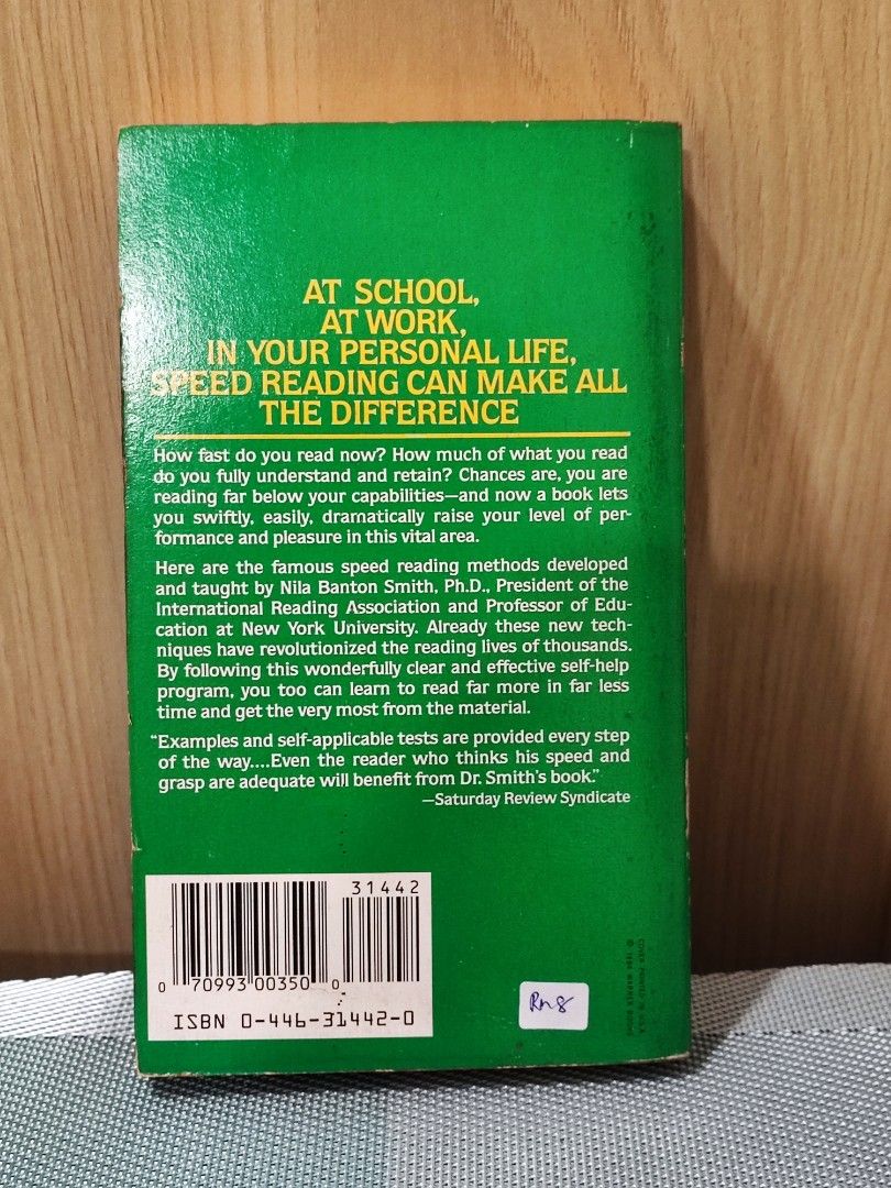 (ENG) Speed Reading Made Easy, Hobbies & Toys, Books & Magazines ...