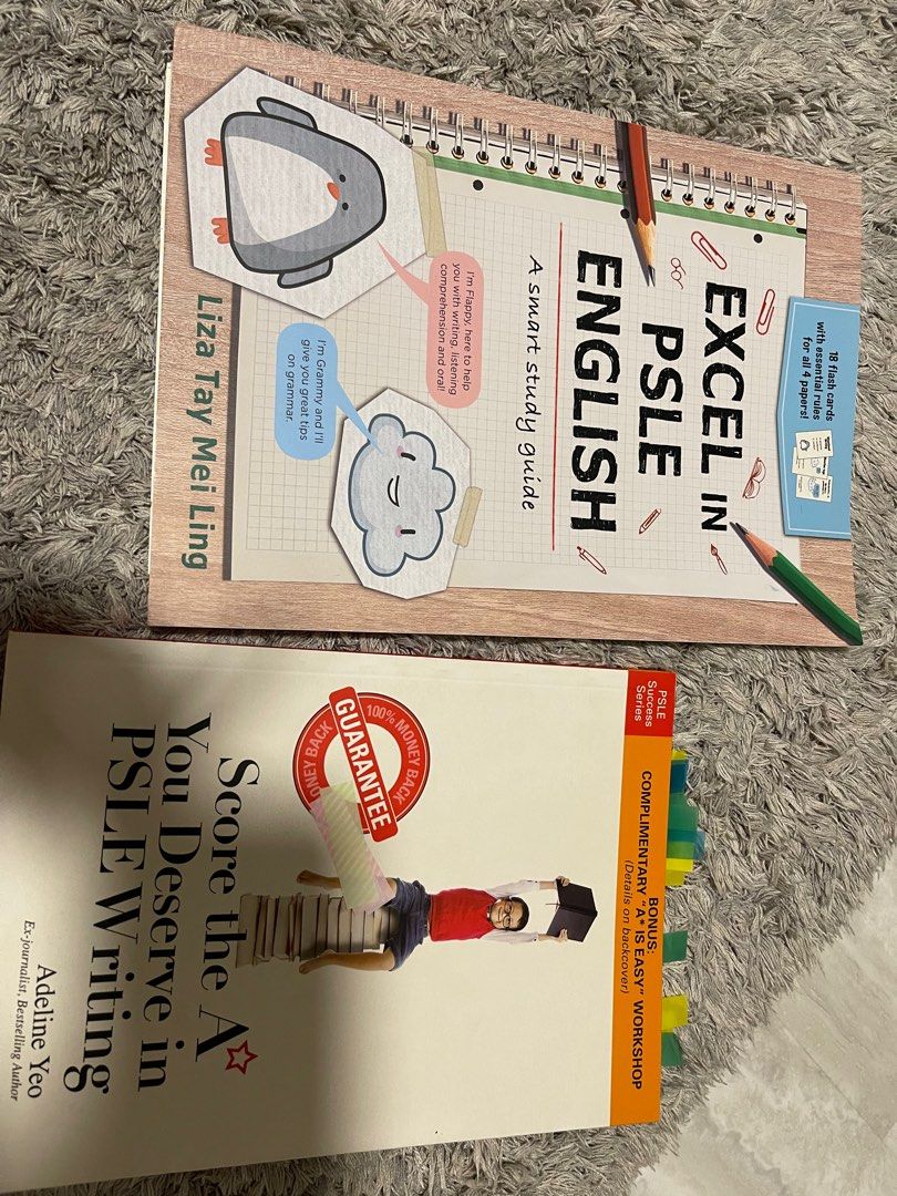 Excel PSLE in English - Study guide and PSLE writing, Hobbies & Toys ...