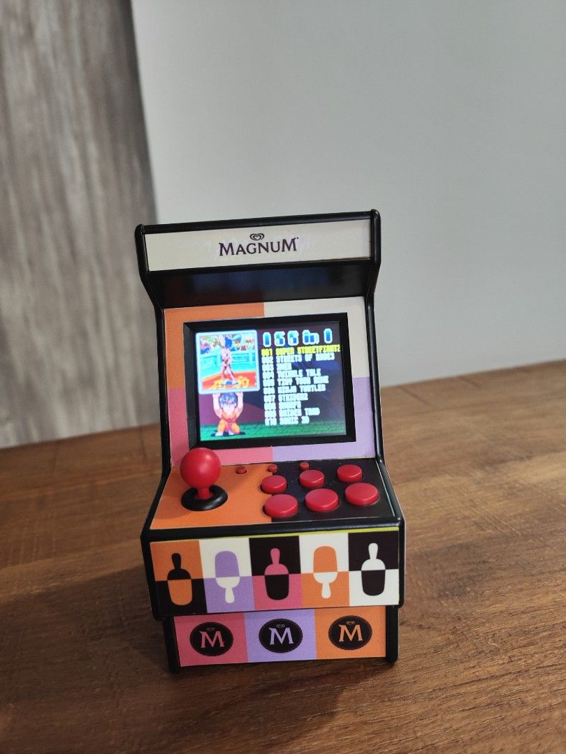 Exclusive Super Cool Magnum Mini Arcade, Video Gaming, Video Game ...