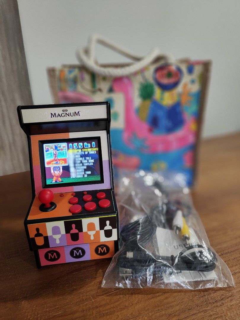 Exclusive Super Cool Magnum Mini Arcade, Video Gaming, Video Game ...