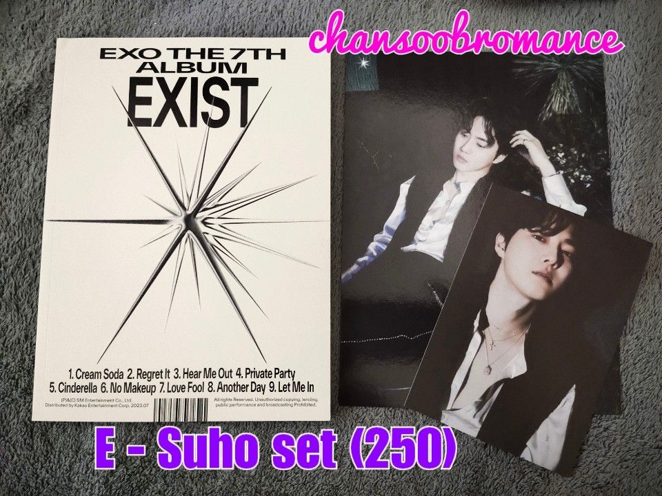 EXO EXIST album - all versions, Hobbies & Toys, Memorabilia ...