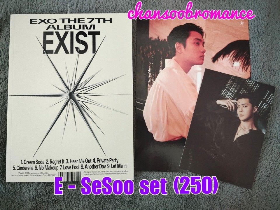 EXO EXIST album - all versions, Hobbies & Toys, Memorabilia ...