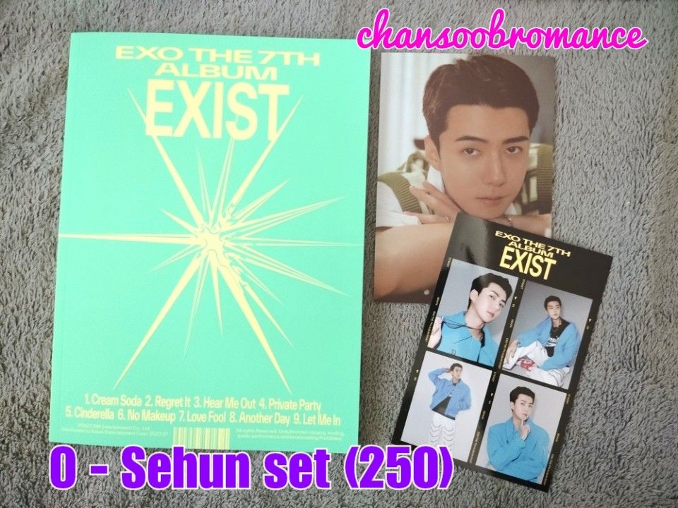 EXO EXIST album - all versions, Hobbies & Toys, Memorabilia ...