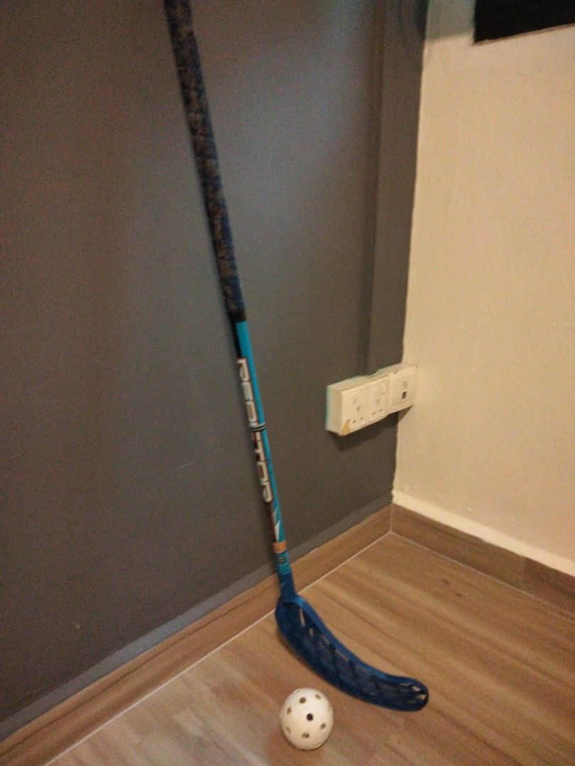 Floorball stick and ball, Sports Equipment, Other Sports Equipment and ...