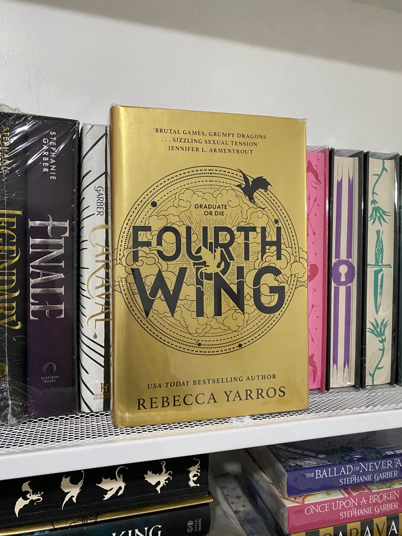 Fourth Wing Hardcover, Hobbies & Toys, Books & Magazines, Fiction & Non ...