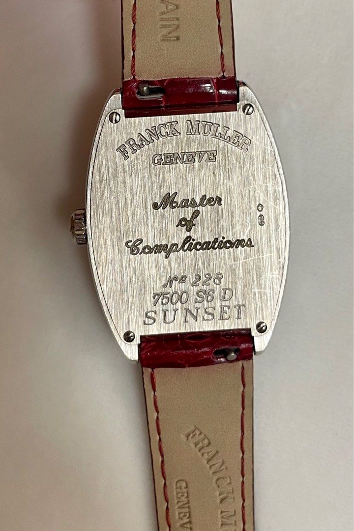 Franck Muller Sunset Dog Automatic, Luxury, Watches on Carousell