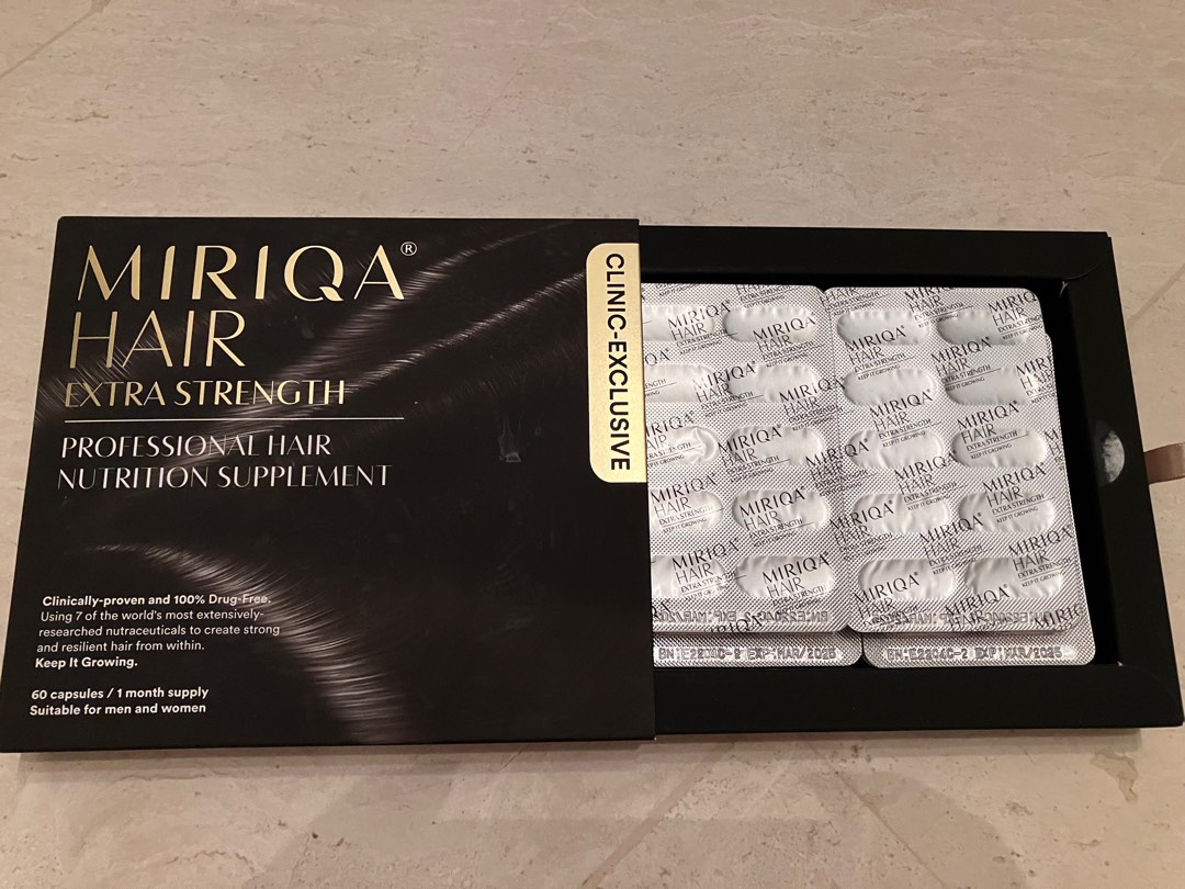 Free normal mail MIRIQA extra strength for hair loss and growth, Beauty ...