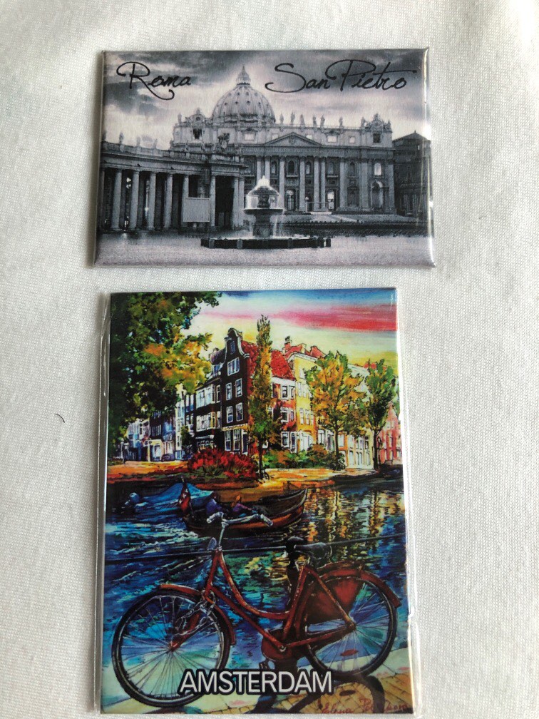 Fridge Magnet Roma and armsterdam, Hobbies & Toys, Memorabilia ...