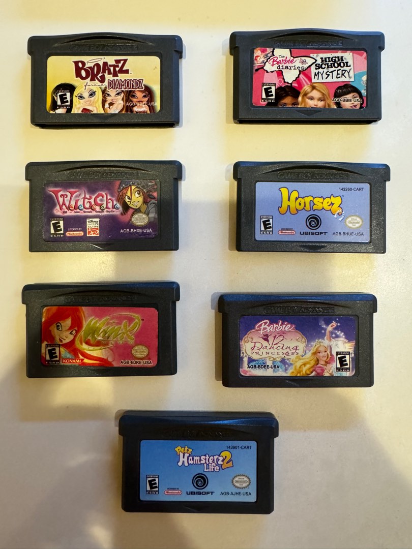 Gameboy Advance Games for Girls, Video Gaming, Video Games, Nintendo on ...