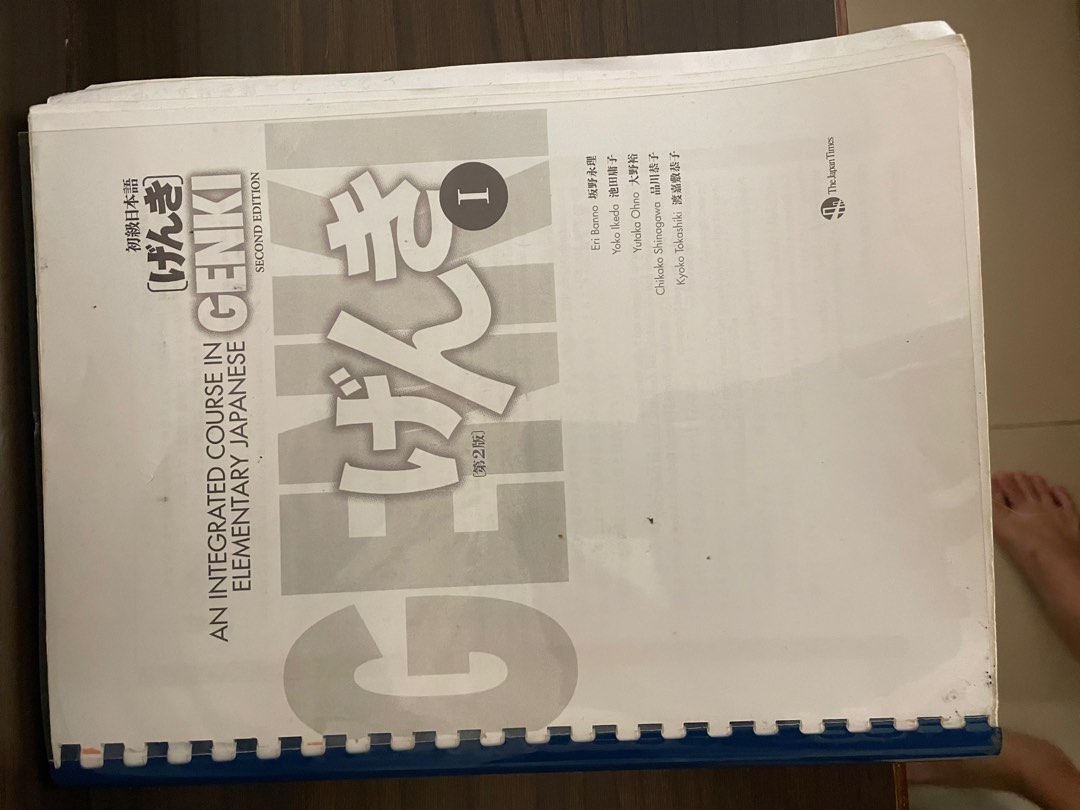 Genki I and II japanese textbooks, Hobbies & Toys, Books & Magazines ...