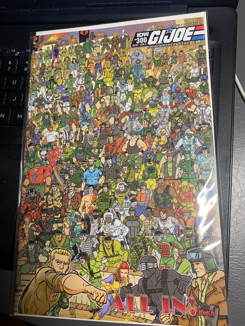 G.I. Joe #300 A Real American Hero, Hobbies & Toys, Books & Magazines ...