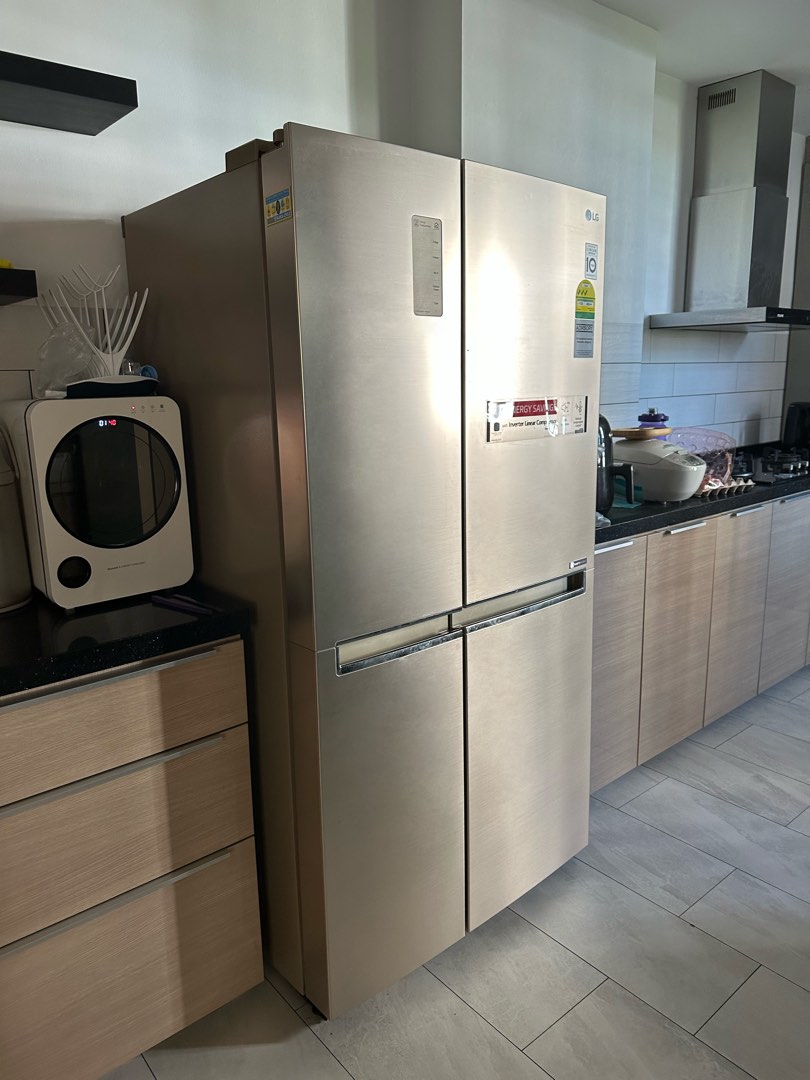 FREE DELIVERY GS-B6267GV 626L side-by-side-fridge with Inverter Linear ...