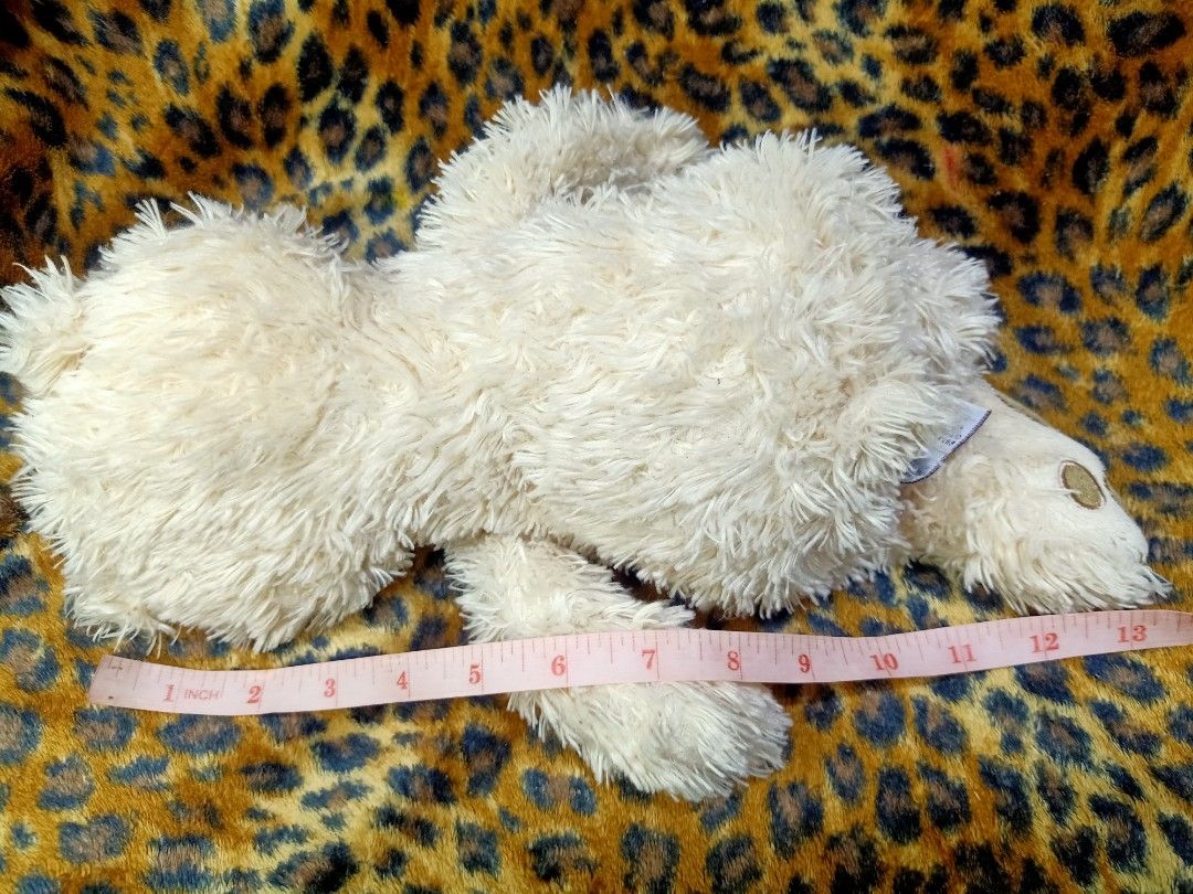 GUND BRAND PHILBIN CREAM-COLORED TEDDY BEAR PLUSH TOY, Hobbies & Toys ...