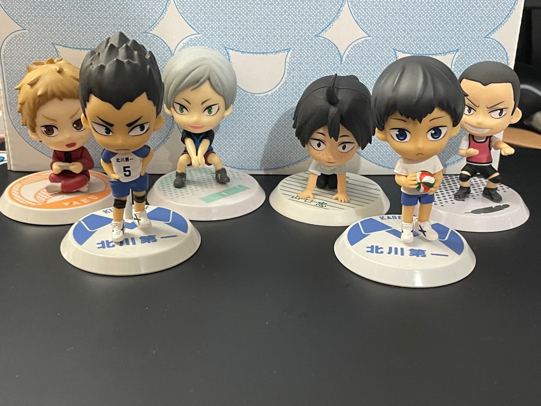 Haikyuu Chibi Kyun Figures, Hobbies & Toys, Toys & Games on Carousell