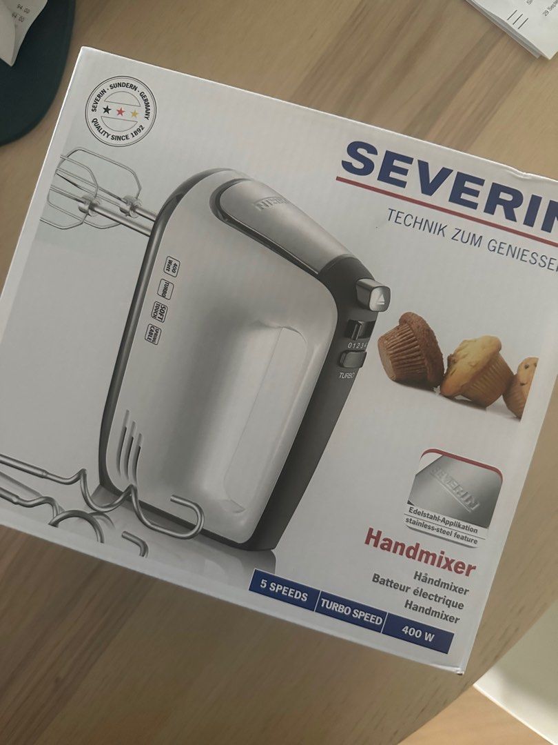 Hand mixer 5 speed Severin, TV & Home Appliances, Kitchen Appliances ...