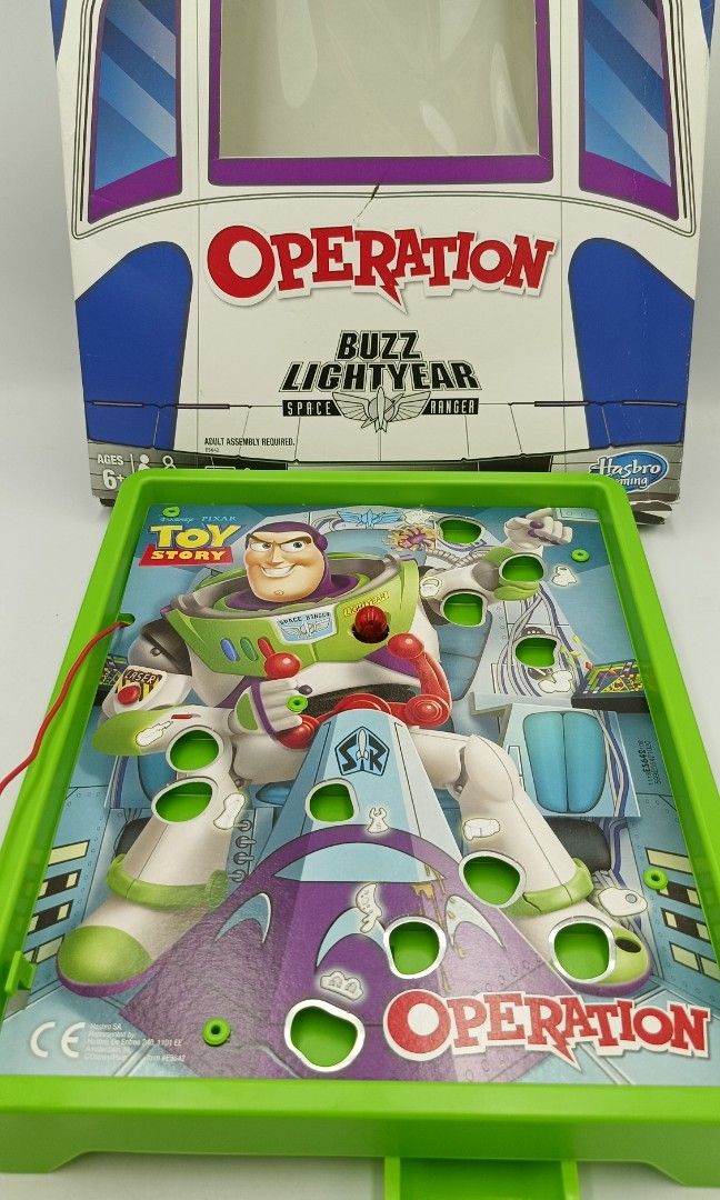 Hasbro Gaming: Operation Disney/Pixar Toy Story Buzz Lightyear Board ...