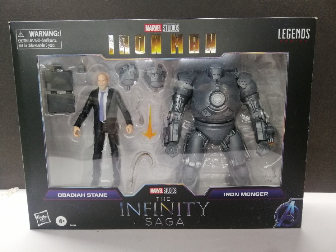 Hasbro Marvel Legends Obadiah Stane & Iron Monger, Hobbies & Toys, Toys ...