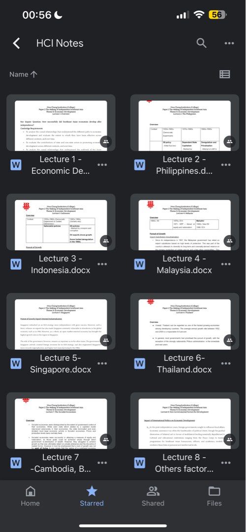 HCI Hwa Chong H2 History Notes SEAH + IH (Soft Copy), Hobbies & Toys ...
