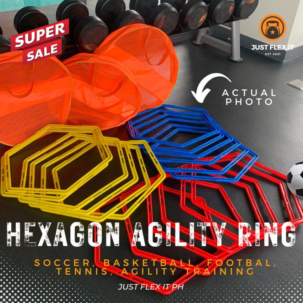 Hexagon Agility Ring Sport Equipment Agility Hurdle Training Agility ...