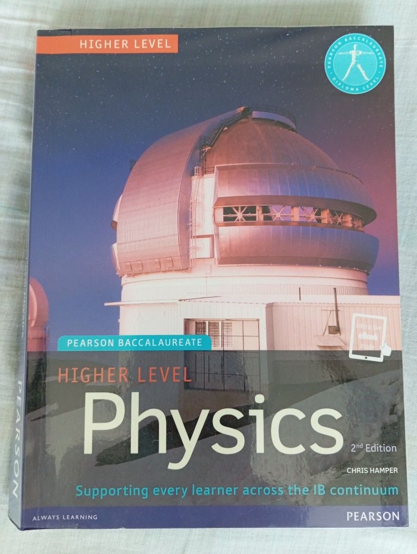 Higher Level Physics 2nd Edition Pearson Baccalaureate Diploma Level ...