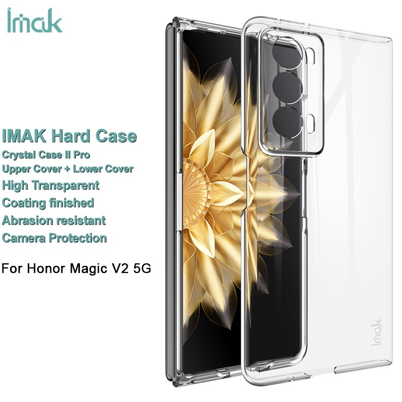 Honor Magic V2 5G - Imak Pro+ 2 Piece Set Front Back Full Coverage ...