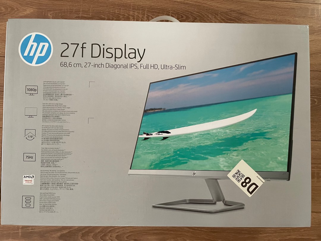 HP 24f monitor, Computers & Tech, Office & Business Technology on Carousell