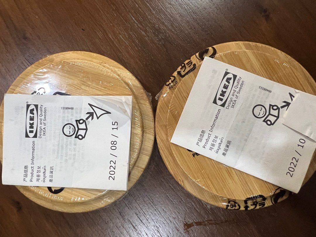 Ikea Forsegla Bamboo Coaster 4pc, Furniture & Home Living, Kitchenware ...