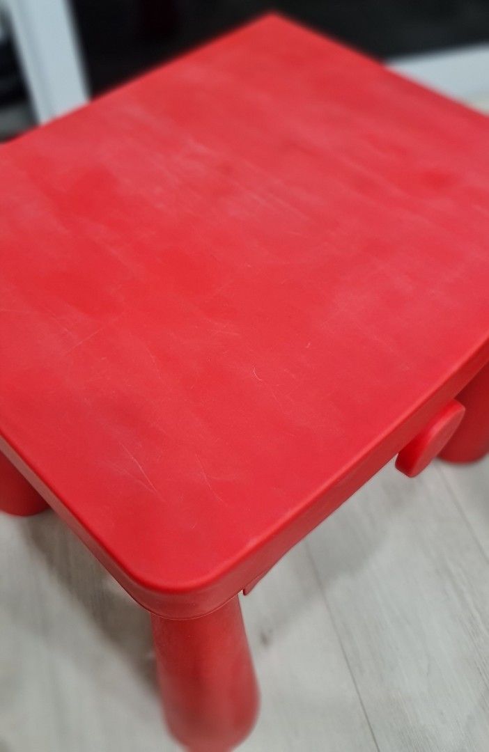 IKEA Kids Side Table MAMMUT, Babies & Kids, Baby Nursery & Kids ...