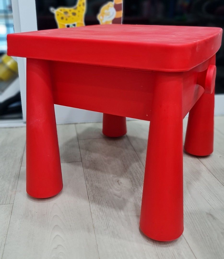 IKEA Kids Side Table MAMMUT, Babies & Kids, Baby Nursery & Kids ...