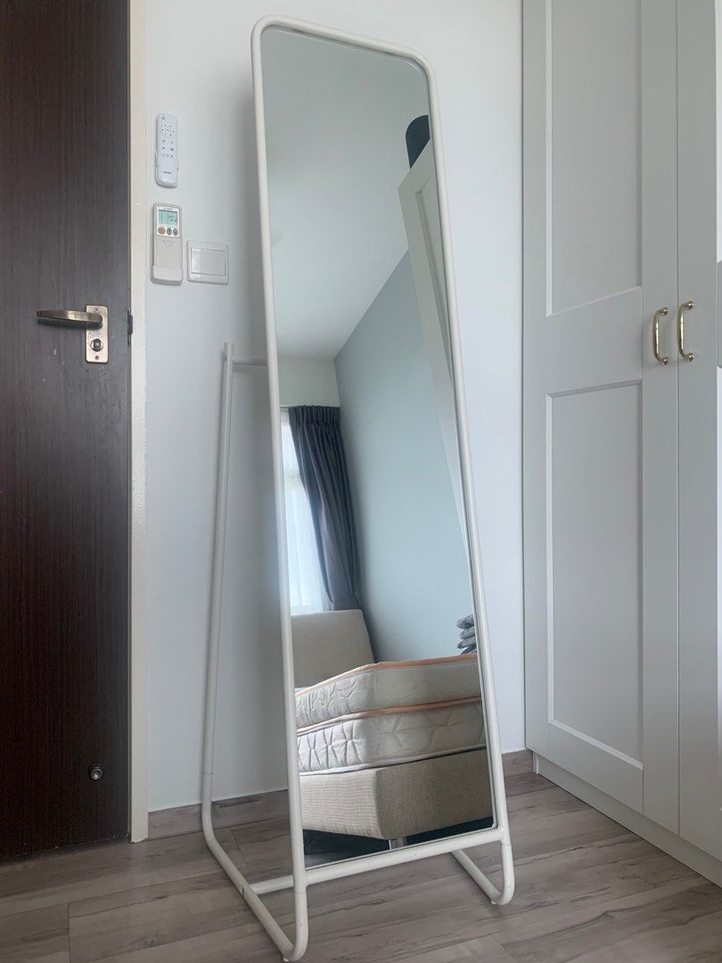 IKEA Knapper Full Body Length Standing Mirror (not Castlery, HipVan ...