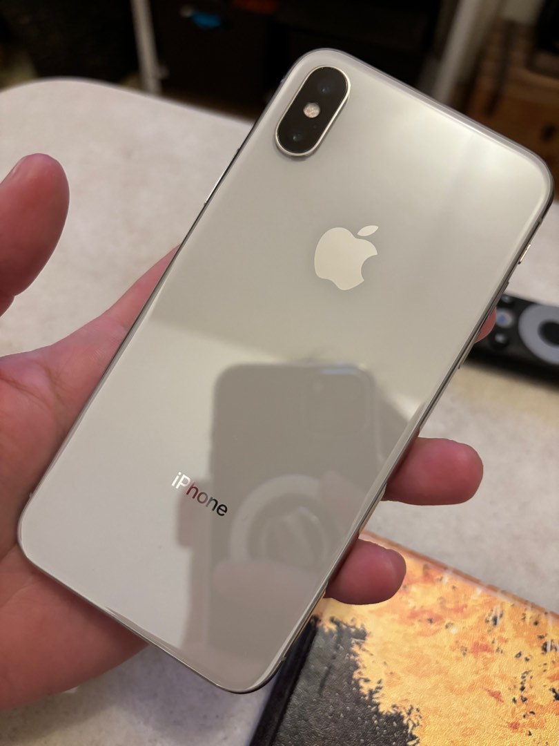 iPhone X(Silver) 256gb-Globe locked, Mobile Phones & Gadgets, Mobile ...