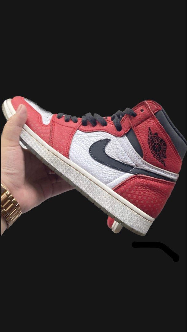 J1- SPIDER VERSE without Box (OG), Men's Fashion, Footwear, Sneakers on ...