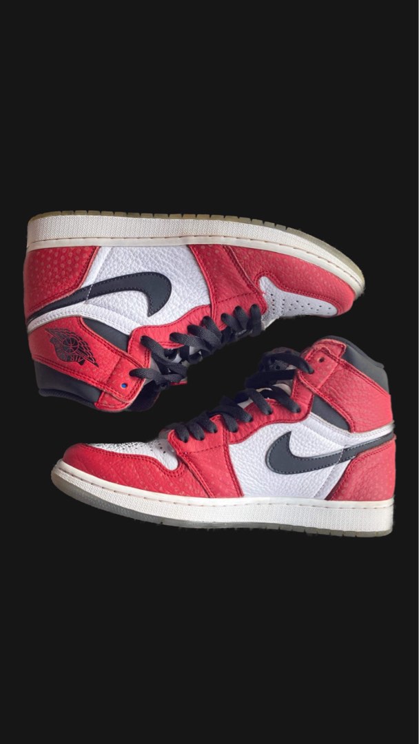 J1- SPIDER VERSE without Box (OG), Men's Fashion, Footwear, Sneakers on ...