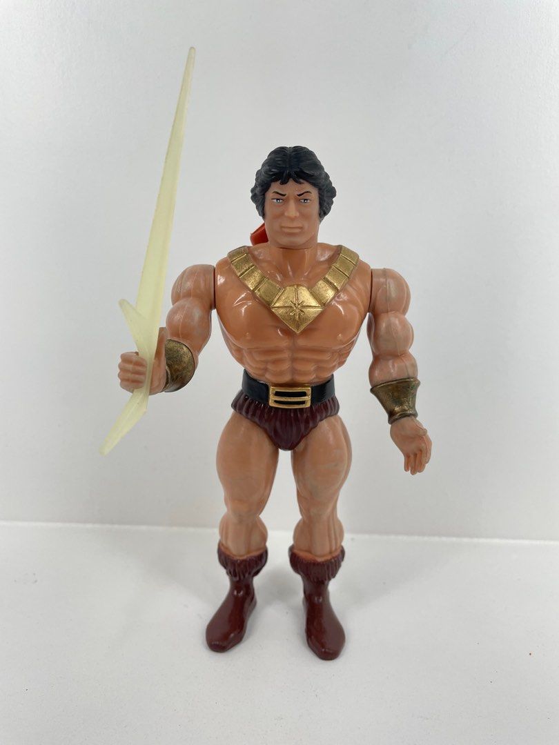 Blackstar (Glow in the dark sword)with Trobbit his trusted sidekick ...