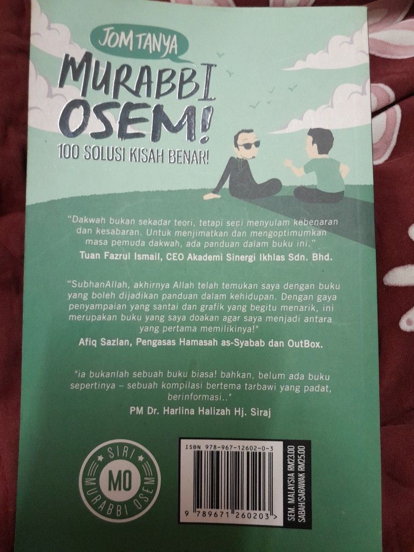 Jom Tanya Murabbi Osem Majalah Jom! : 100 Solusi Kisah Benar, Hobbies & Toys, Books & Magazines ...