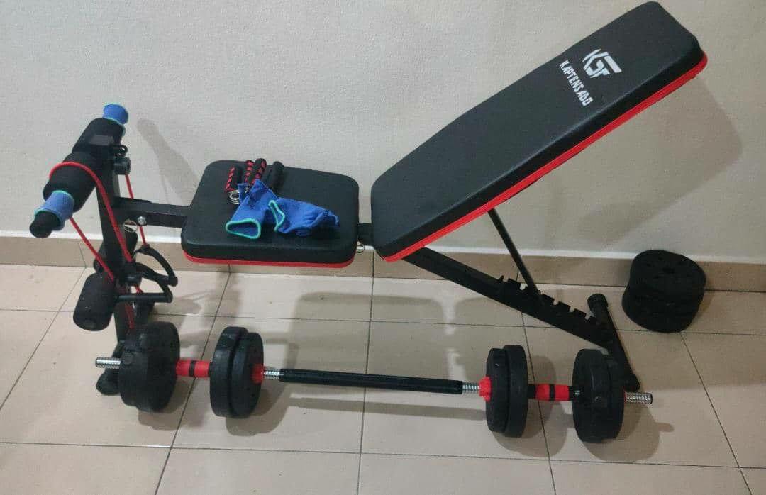 Kapten Sado Mini Gym Combo Set, Sports Equipment, Exercise & Fitness ...