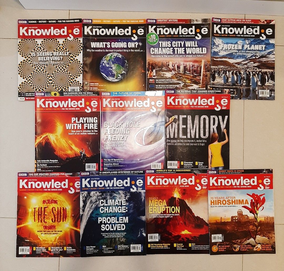 Knowledge Magazines, Hobbies & Toys, Books & Magazines, Magazines on ...