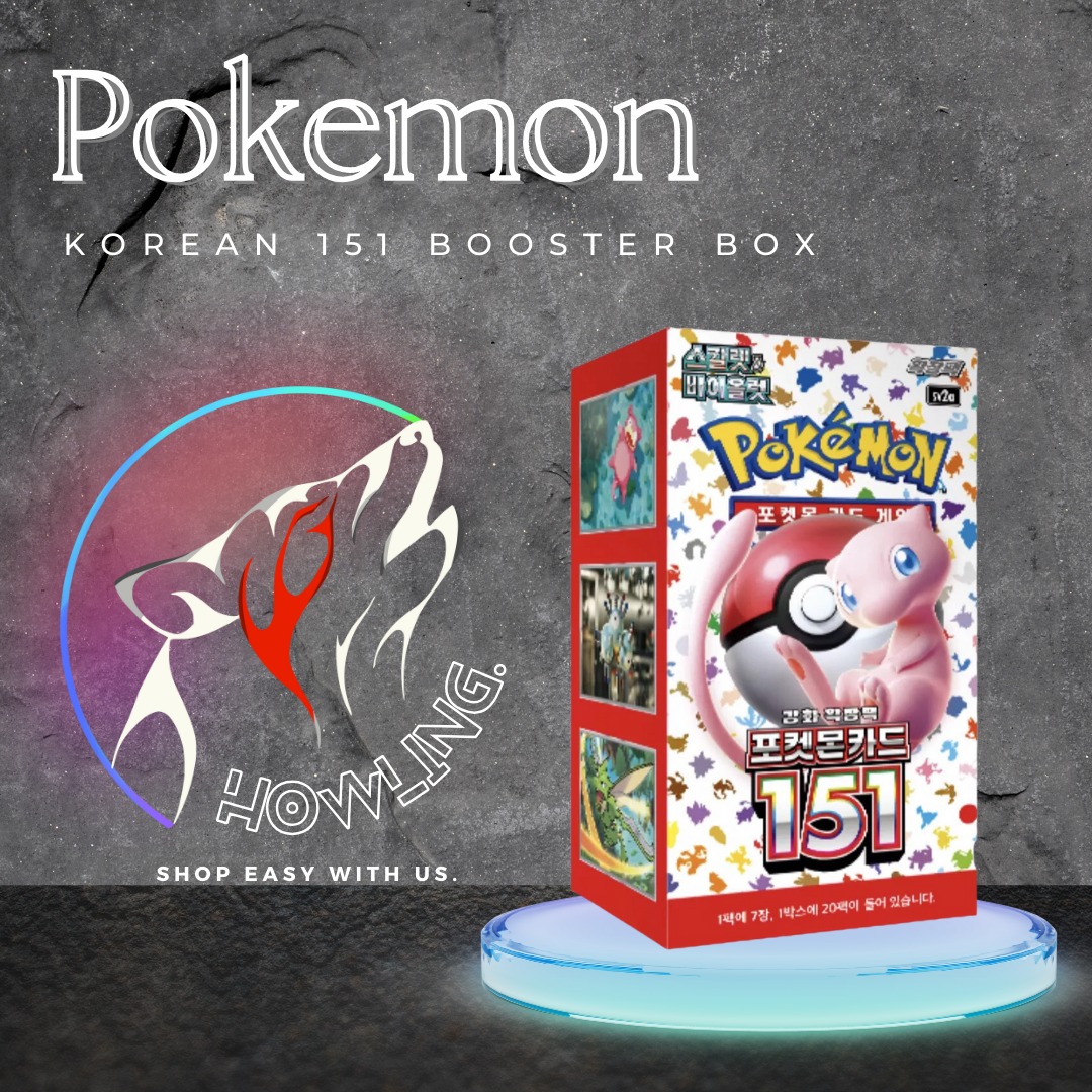 [Korean] Pokemon 151 Booster Box, Hobbies & Toys, Toys & Games on Carousell