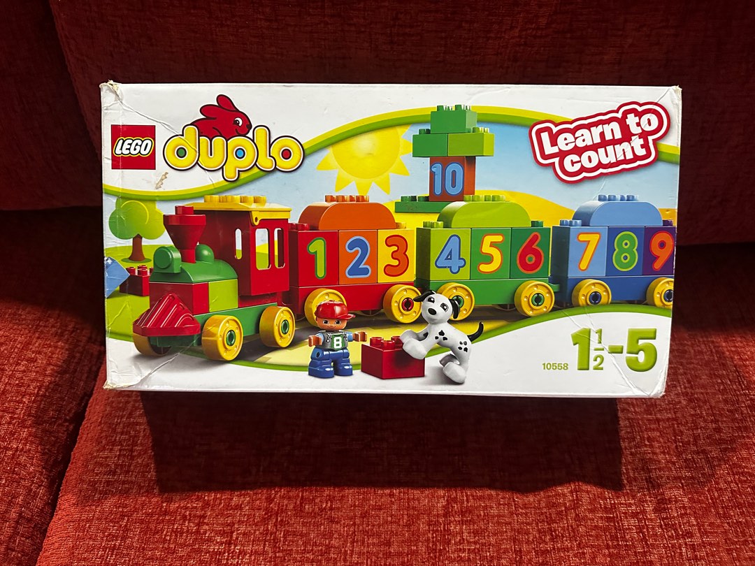 Duplo Lego 10558 Number train, Hobbies & Toys, Toys & Games on Carousell