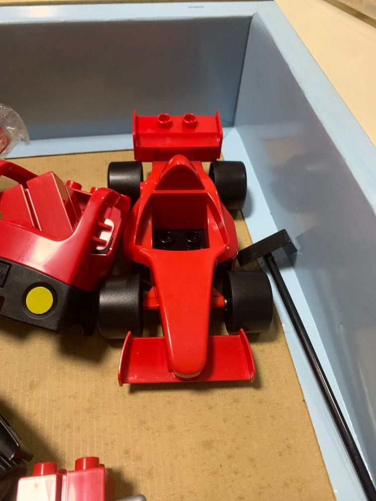 Lego Duplo 4694 - Ferrari F1 Racing Team, Hobbies & Toys, Toys & Games ...