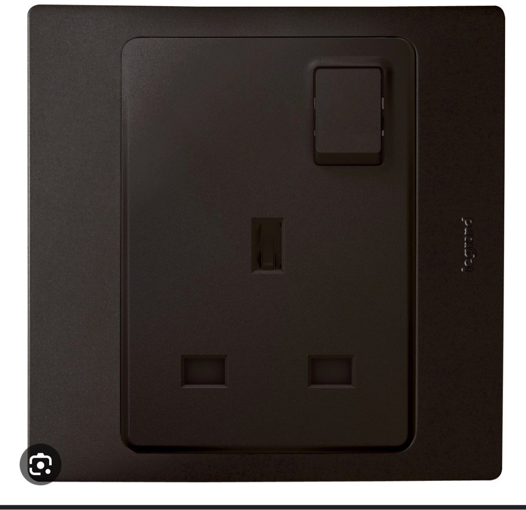 Legrand milian matt black switches, Everything Else on Carousell