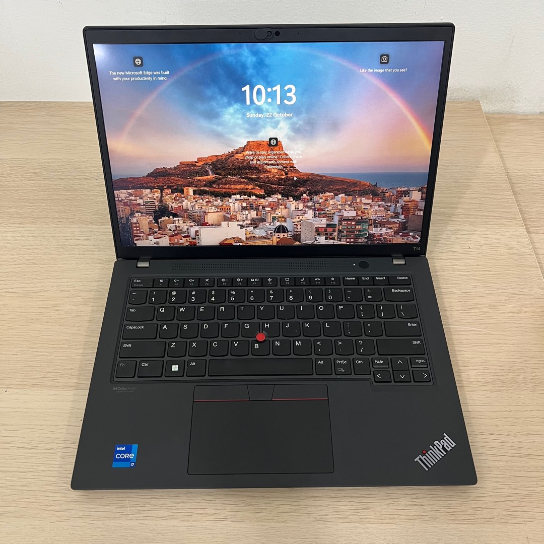 Lenovo Thinkpad T14, i7 12th Gen, 16GB RAM, 256GB SSD, Computers & Tech ...