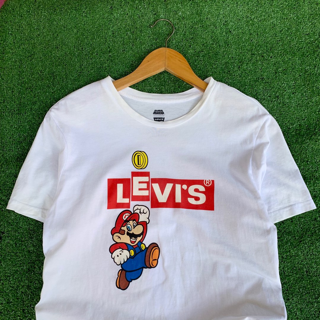 Levi's Mario, Men's Fashion, Tops & Sets, Tshirts & Polo Shirts on ...
