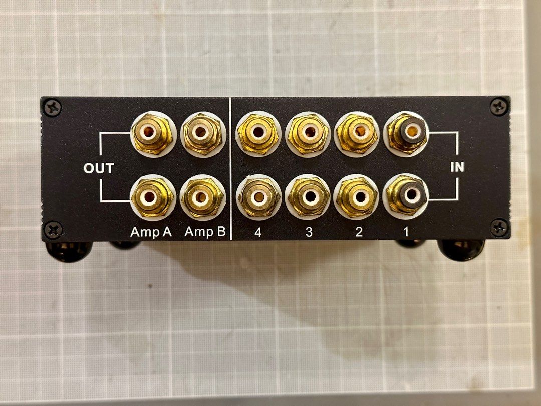 Line Level Audio Switcher, Audio, Other Audio Equipment on Carousell