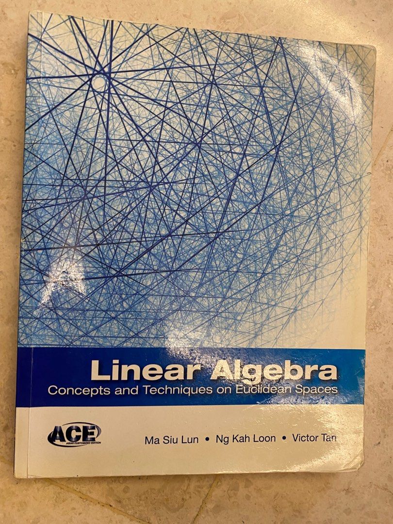 Linear Algebra Concepts and Techniques, Hobbies & Toys, Books & Magazines, Textbooks on Carousell