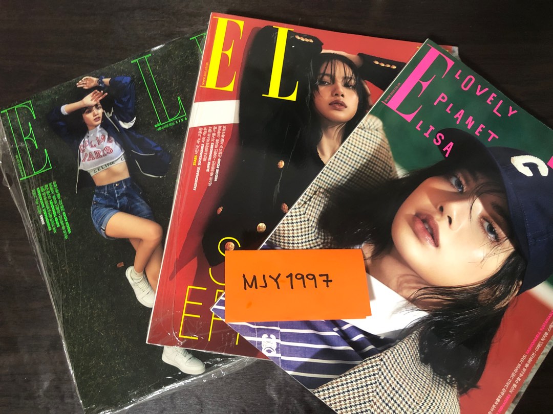 LISA for Elle Korea Magazine, Hobbies & Toys, Memorabilia ...