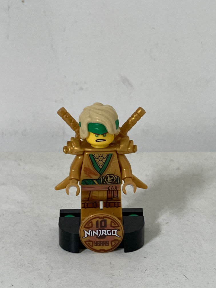 Lloyd Lego ninjago 10th Anniversary figure, Hobbies & Toys, Toys ...